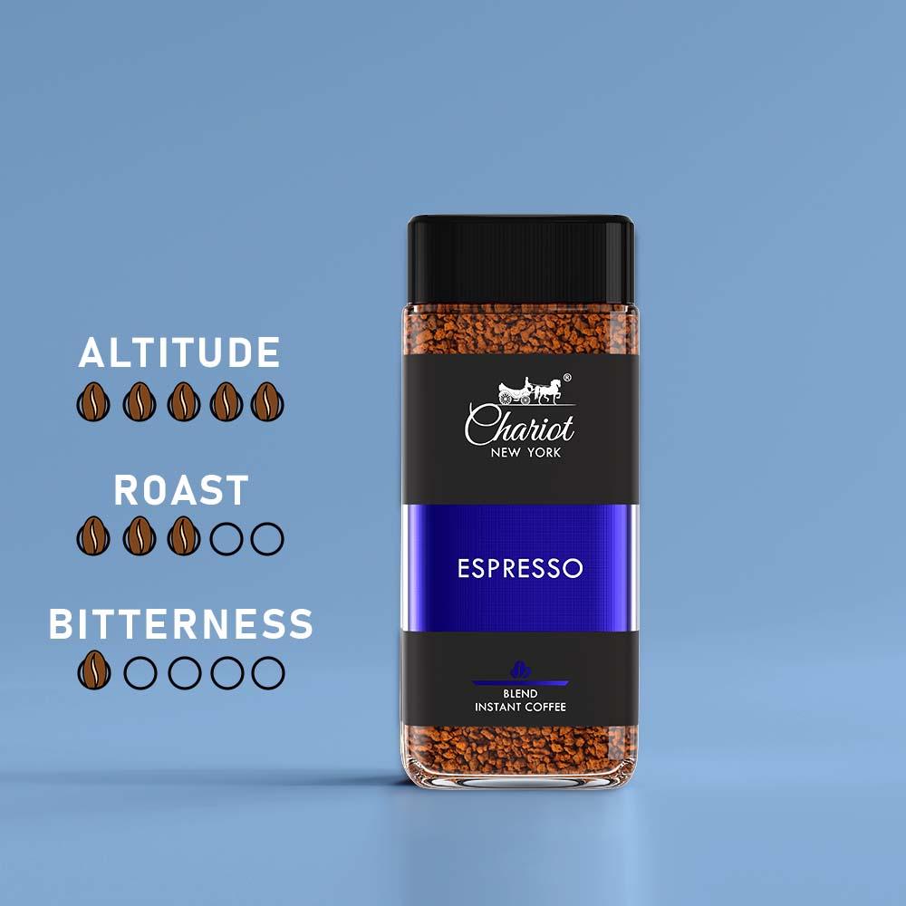 Blend Instant Coffee | Espresso Coffee Powder | Chariot Coffee